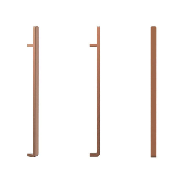 Newtech Titan Vertical Heated Towel Rail 900mm | Brushed Copper - The ...