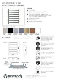 Heated Towel Ladders - The Bathroom Shop