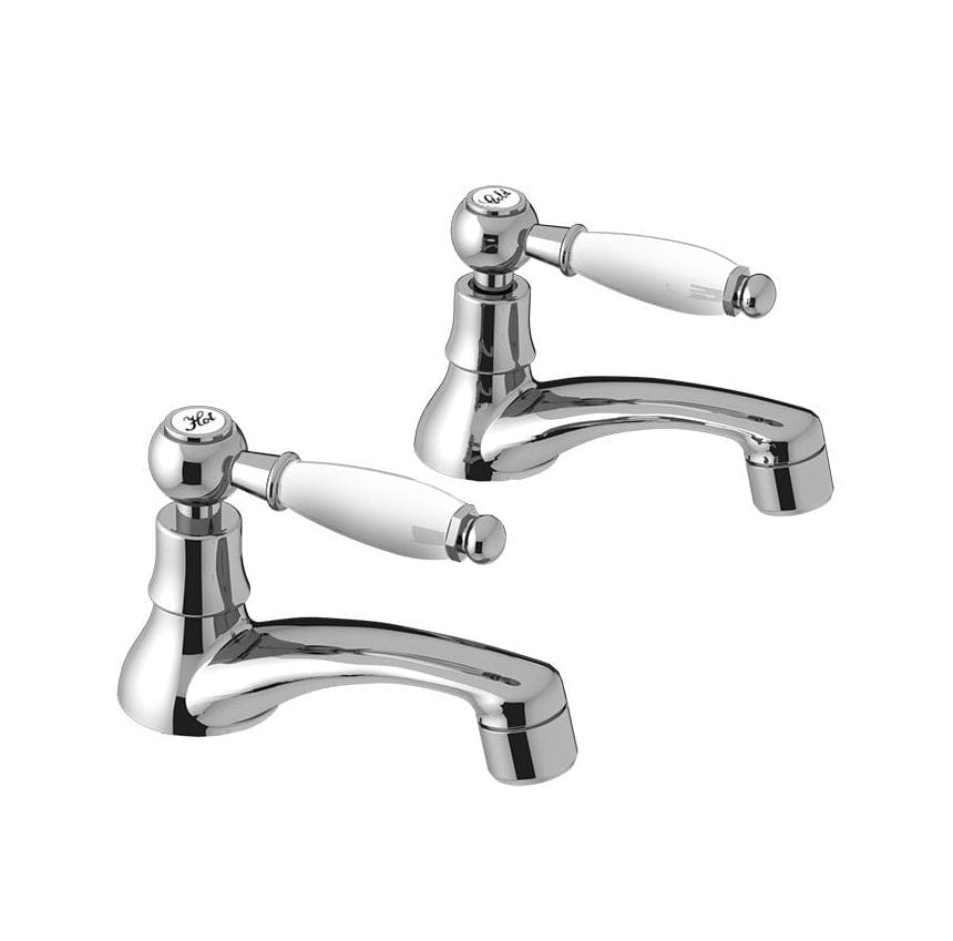 Short Basin Taps | Traditional - The Bathroom Shop
