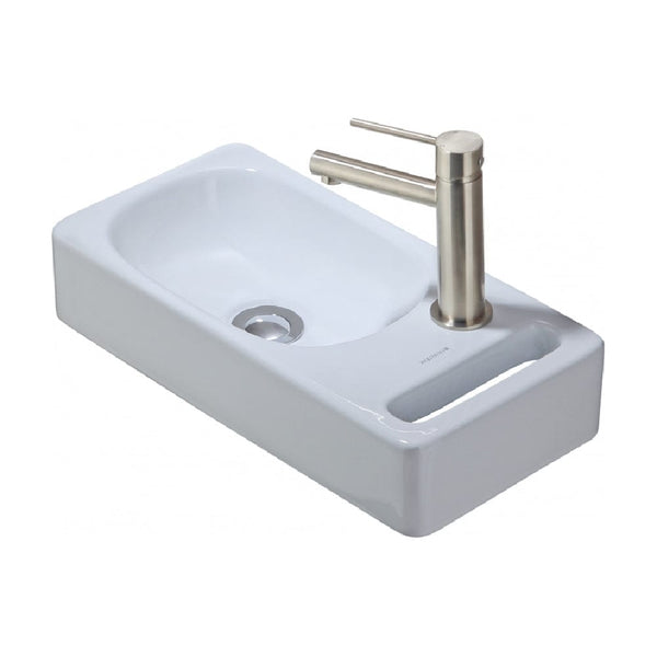 Heirloom Lineal Compact Wall Basin - The Bathroom Shop